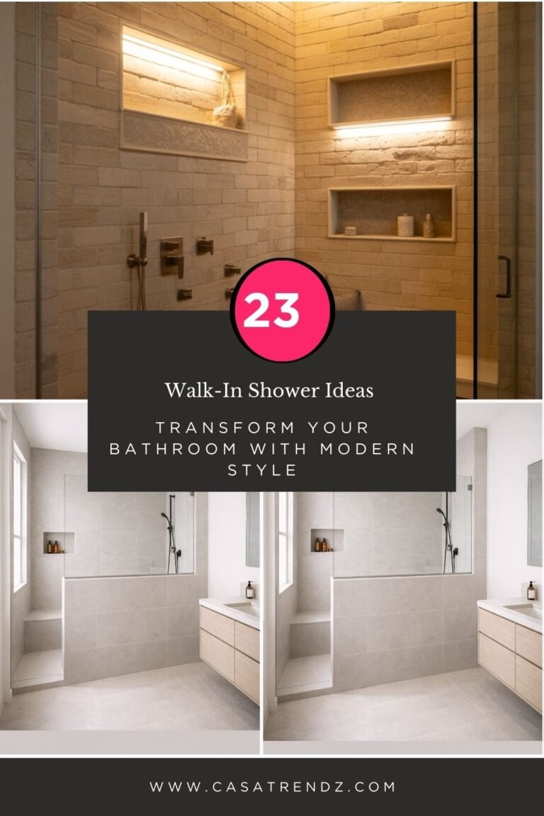 23 Walk-In Shower Ideas – Transform Your Bathroom with Modern Style ...